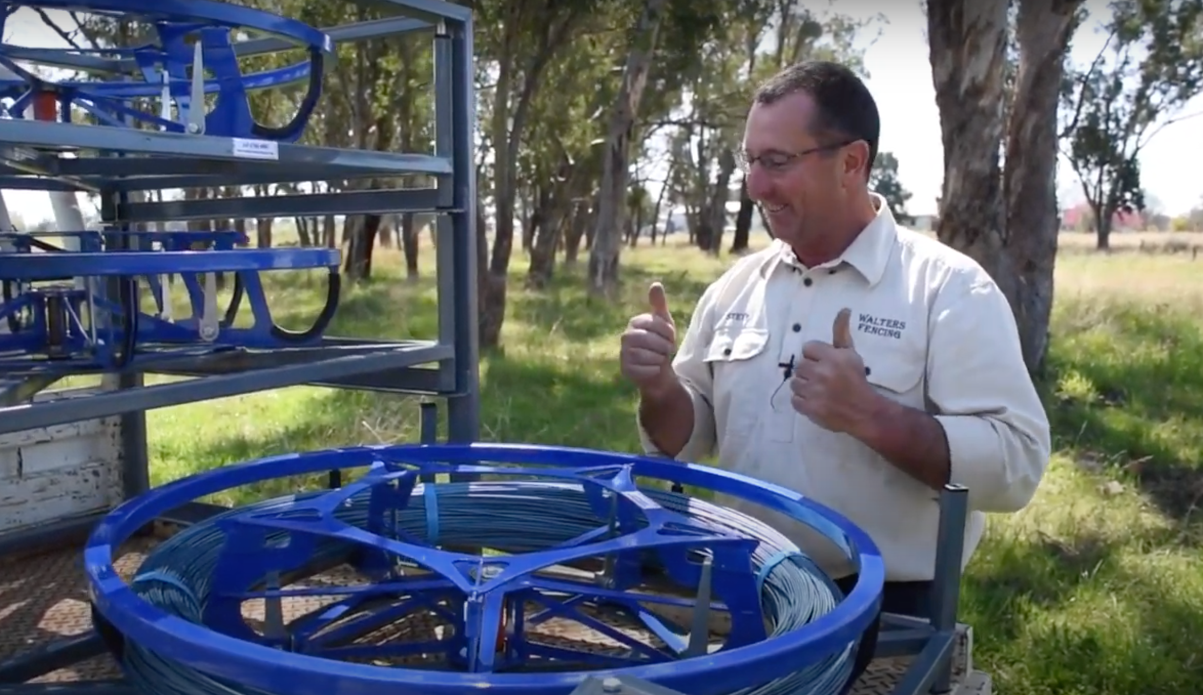 Australia's best wire spinner - Blue Jen II – Walters Fencing
