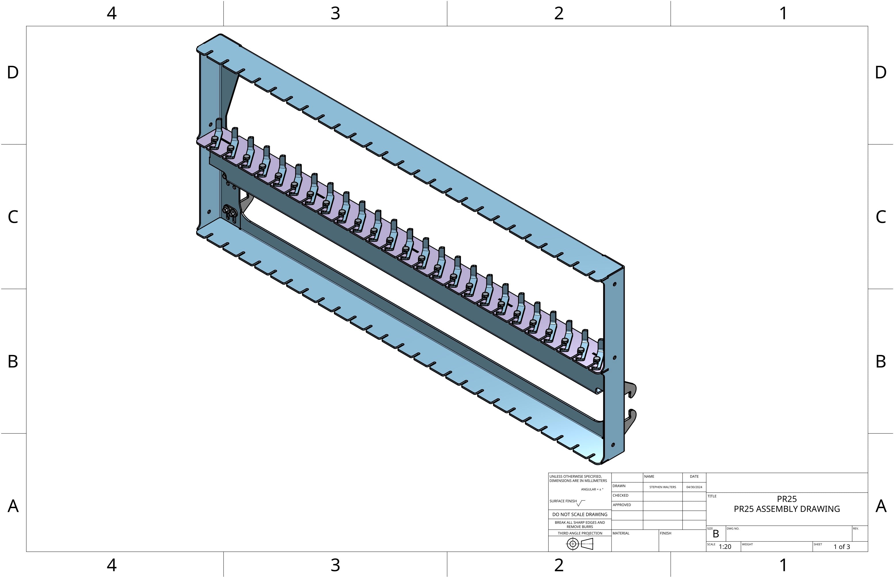 PR25 Post Rack – Walters Fencing