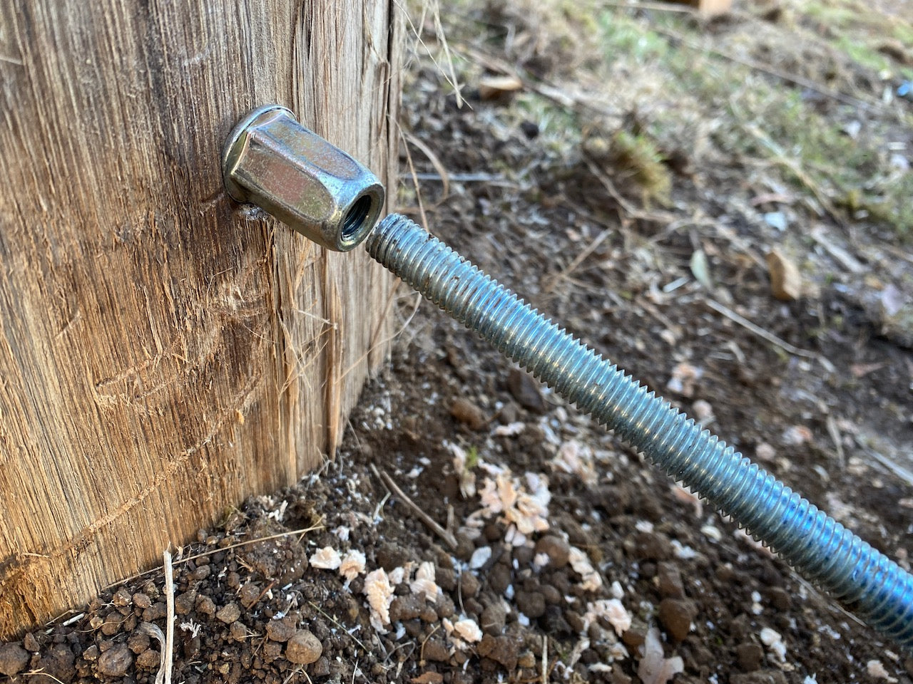 Timber and Concrete Fitting Bolt – Walters Fencing