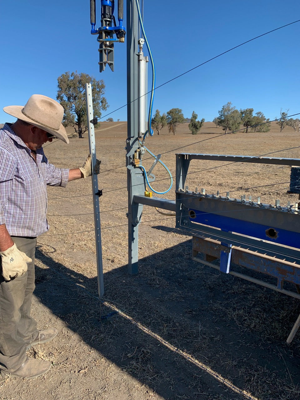 PR25 Post Rack – Walters Fencing