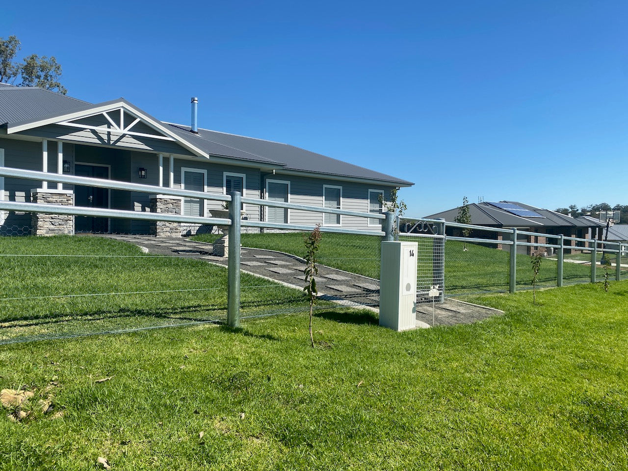 Steel Entrances and Panels – Walters Fencing